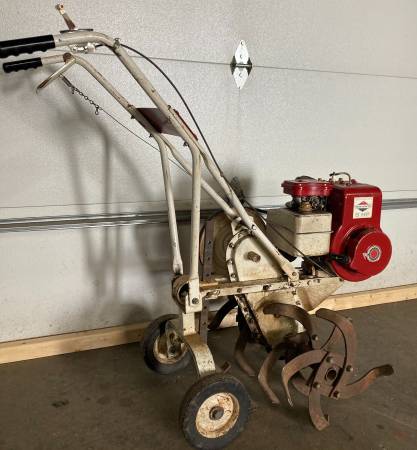 old-school rotor tiller ROTOTILLER $125 | Garden Items For Sale ...
