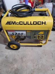 MCCULLOCH GENERATOR 5700 WATTS AS IS FOR REPAIR OR PARTS $75 | Tools ...