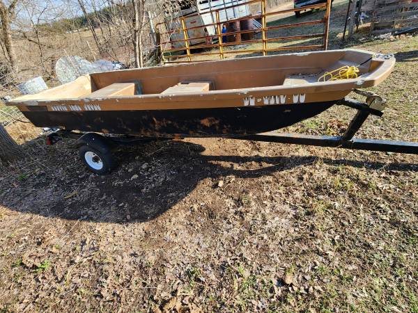 12ft fiberglass boat and trailer $600 | Boats For Sale | Minneapolis ...