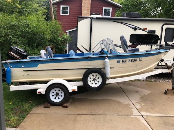 16 Starcraft 60 HP Mercury $2,500 | Boats For Sale | Minneapolis, MN ...