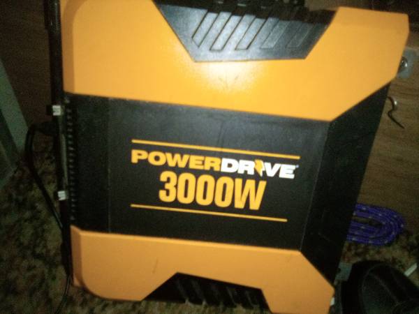 3000 watt inverter Plus 6500 watt generator $750 | Electronics For Sale ...
