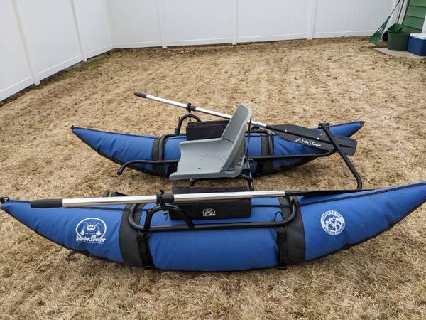 Water Skeeter pontoon and Buck Bag $250 | Boats For Sale | Missoula, MT ...