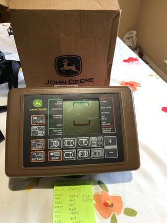 John Deere Bale Trak Pro Monitor $1,800 | Garden Items For Sale ...