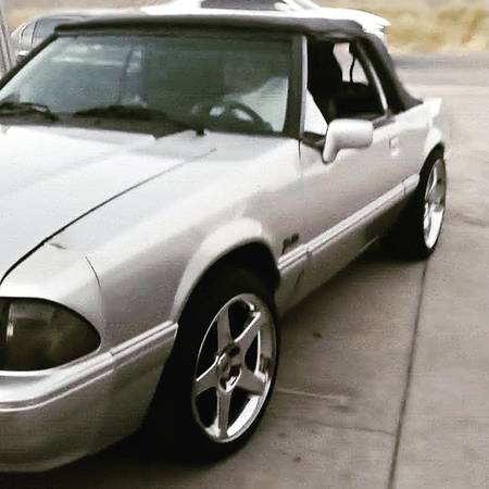 92 mustang 5.0 lx convertible fox body - $4000 (Modesto) | Cars ...