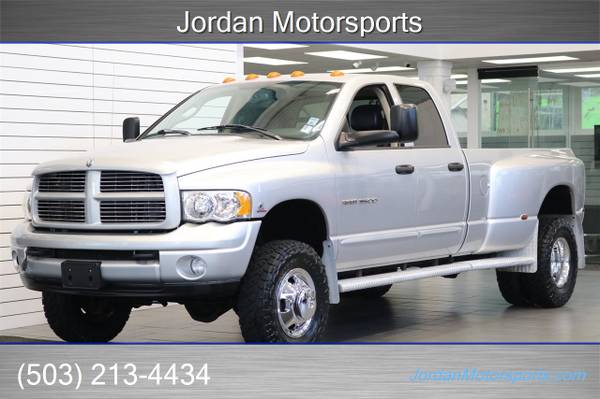 2004 DODGE RAM 3500 DUALLY 5.9L 4X4 53K 1OWNR 2003 2005 2006 2007 20 ...