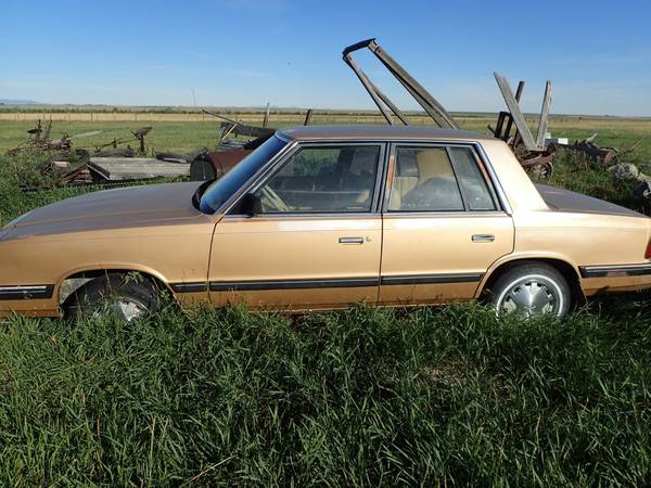 1986 Plymouth reliant - $250 (Moore, MT) | Cars & Trucks For Sale ...