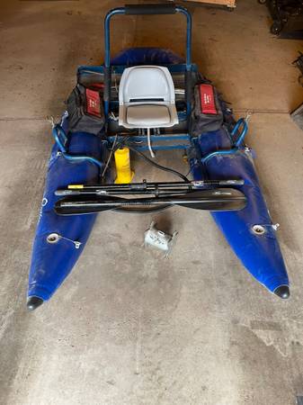 2 Scadden Outlaw X5 Pontoon Rafts $1,400 | Boats For Sale | Morgantown ...