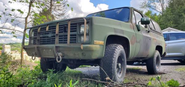 M1009 6.2L CUCV MILITARY Truck K5 BLAZER - $1 (Morgantown) | Cars ...