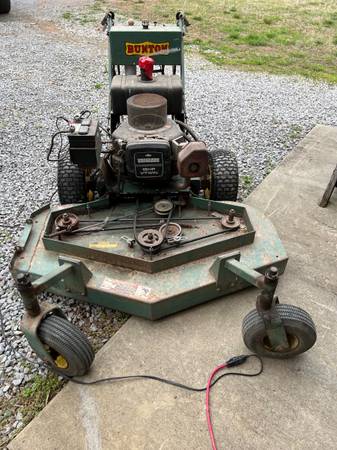 Bunton Walk Behind Commercial Mower $900 | Garden Items For Sale ...