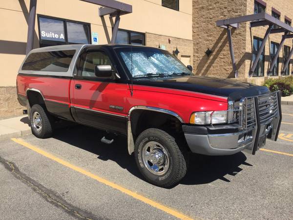 96 12-Valve Cummins Dodge 2500, Auto, extreme low miles, very clean ...