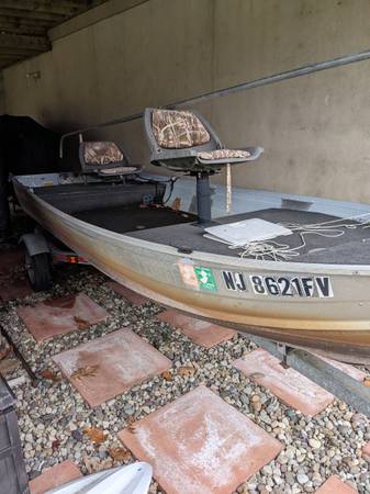 14ft Gamefisher with registered trailer, Minn Kota 55lb trolling motor ...
