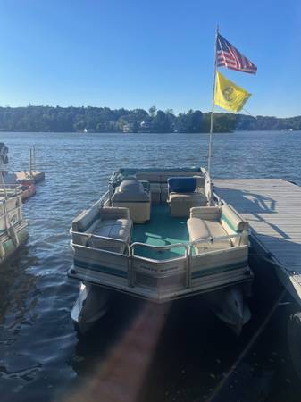 1997 Tracker Pontoon Boat $5,500 | Boats For Sale | New Jersey, NJ ...