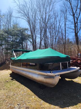 2003 Odyssey lextra pontoon $15,000 | Boats For Sale | New Jersey, NJ ...