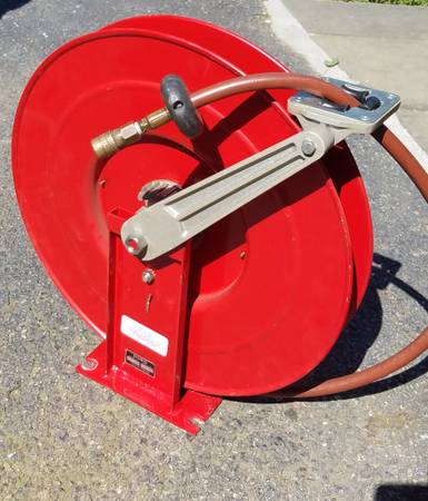 Duro COMMERCIAL Air/Water retractable hose reel $275 | Tools For Sale ...