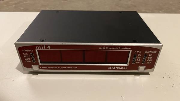 FS: Rosendahl mif4 - Timecode Interface $150 | Electronics For Sale | New York, NY | Shoppok