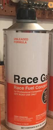 Race Gas octane booster 32 oz. Race Fuel horsepower! $25 | General ...