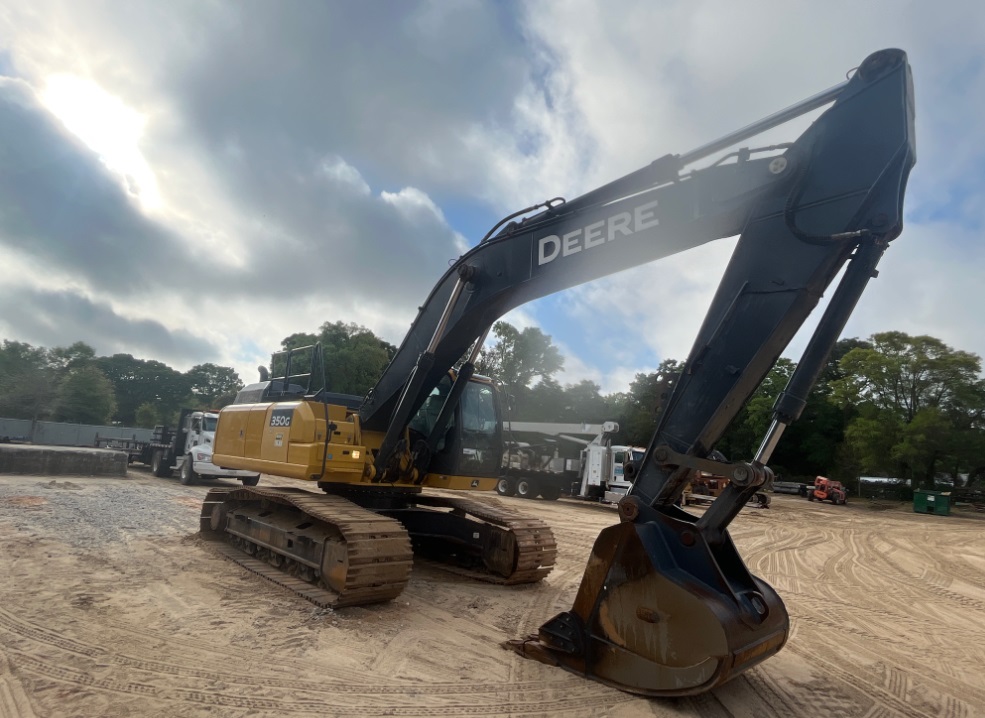 2019 John Deere 350G LC Hydraulic Excavator Trackhoe Cab AC Bucket ...