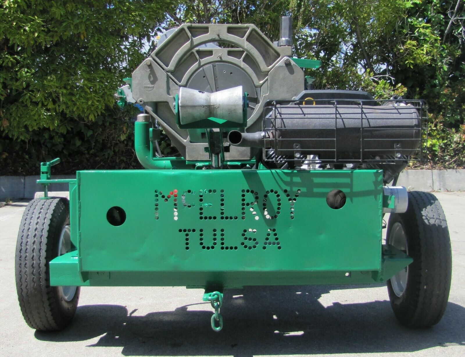 McElroy 412 HDPE PE Pipe Butt Fusion Machine 4 to 12 inch Poly Welder ...