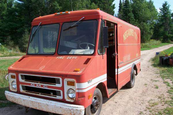1973 GMC STEP/VAN 10,000 MILES 350 4 SPEED DULLY - $2500 (BARAGA ...