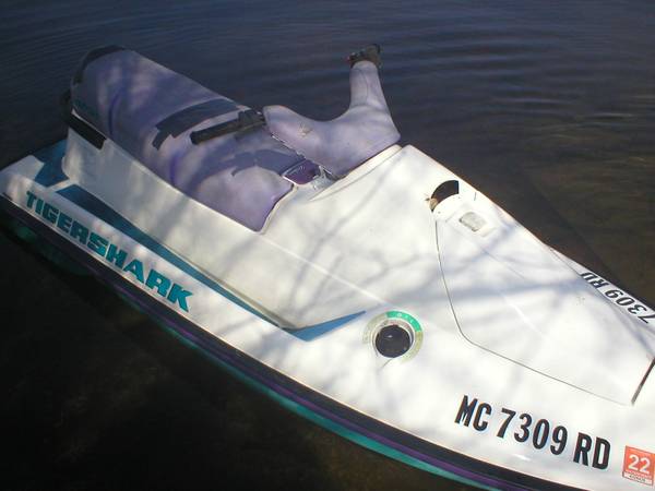1995 Tiger Shark 650 Montego Wave Runner Jet Ski $750 | Boats For Sale ...