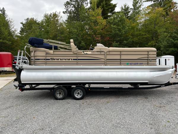 2007 Sanpan 2200RE Tritoon Pontoon $31,000 | Boats For Sale | Northern ...
