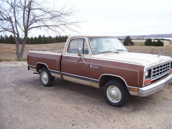 1984 Dodge Short Box Pickup - $2800 (26 Fischers 2 ,Lewellen ,NE ...