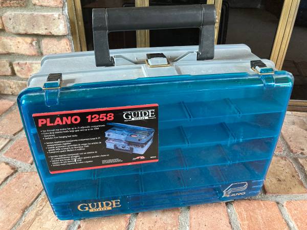 Plano 1258 Guide Series Fishing Tackle Box $20 | Sports Goods For Sale ...