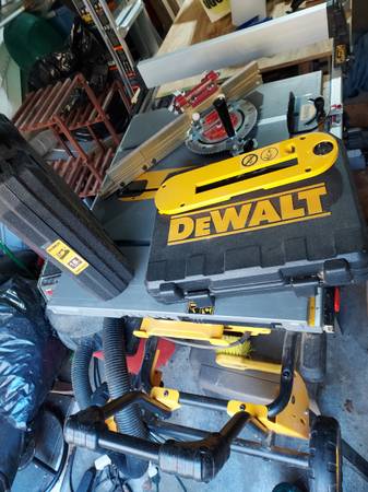 Dewalt DWE7491 table saw and power nailer $400 | Tools For Sale | North ...