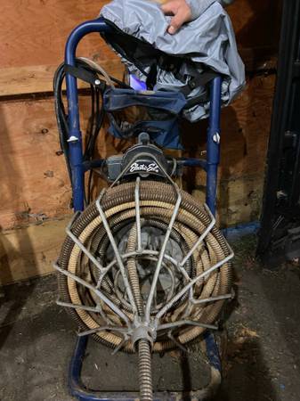 Electric eel Motor R Drain Cleaner Septic Pipe Snake Unclogger Tool ...