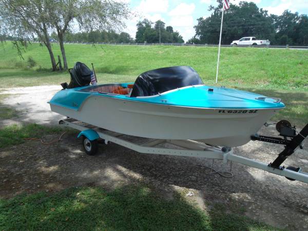 1957 FleetForm 14ft runabout{Restored } $4,200 | Boats For Sale | Ocala ...