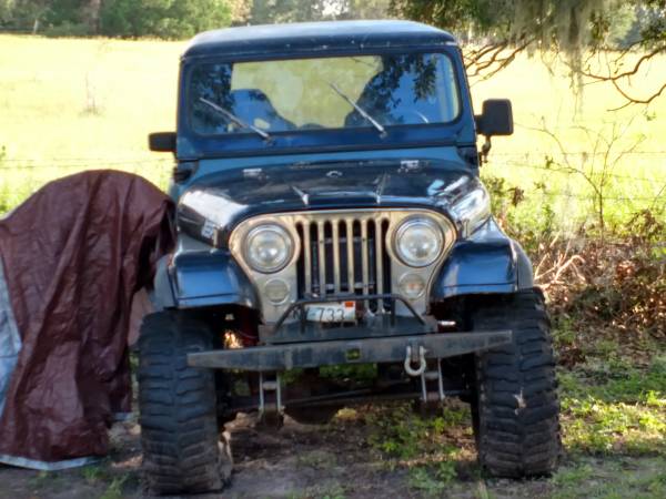 1985 Jeep Cj-7 37 inch Boggers 350 crate motor - $8000 (Altoona) | Cars ...