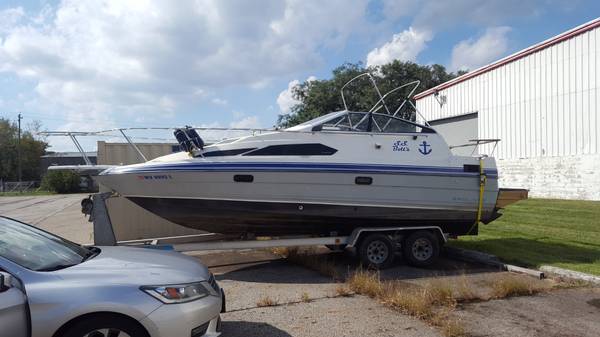 89 Bayliner Capri Cuddy with trailer 3k obo $3,000 | Boats For Sale ...