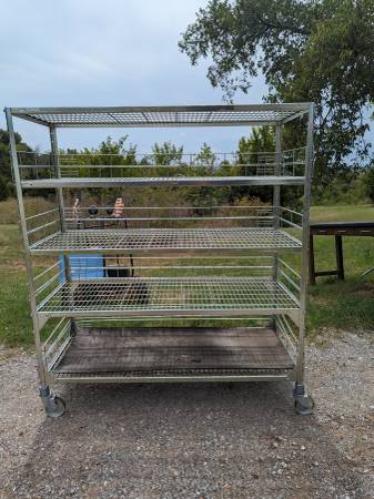 Amco Dura-Span Stainless Steel Mobile Shelving Unit $250 | General ...