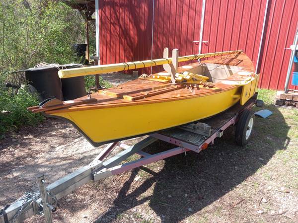 Bolger Windsprint 16 ft. sailing canoe $900 | Boats For Sale | Oklahoma ...