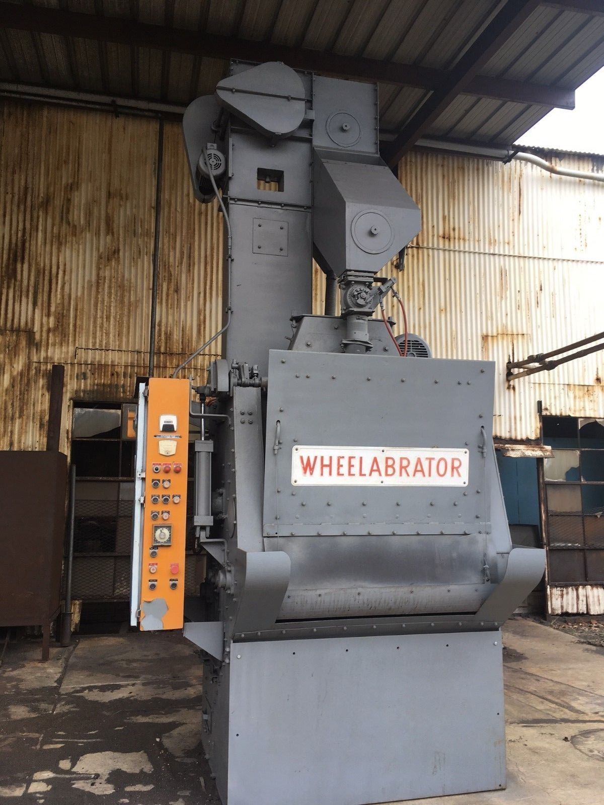 Wheelabrator Shot Blast Machine 27 x 36 | Tools For Sale | Oklahoma ...