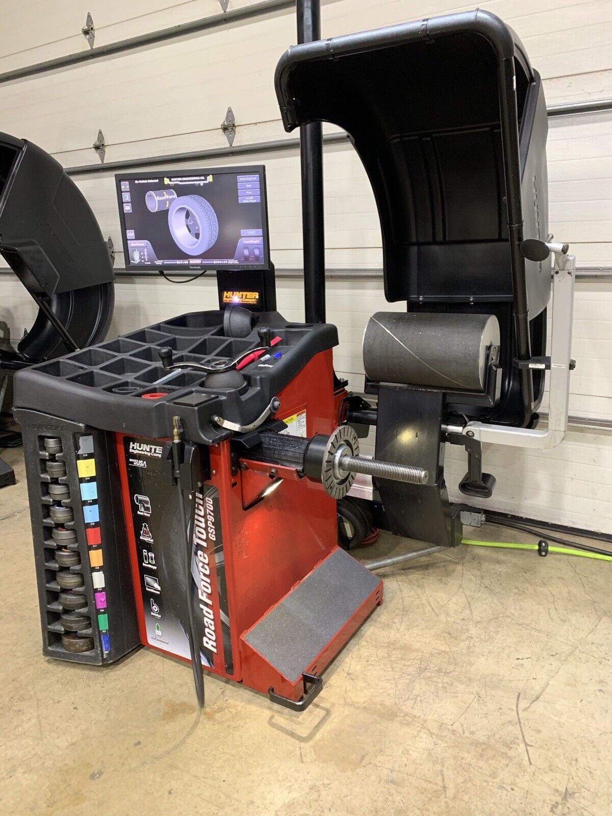 Hunter Engineering Roadforce Touch Balancer GEN 4 Wheel Tire Machine ...
