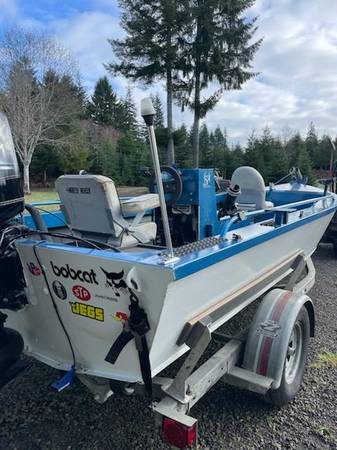 18 ft Jet Sled Fishing Boat $10,500 | Boats For Sale | Olympic, WA ...