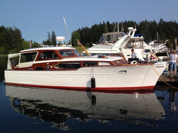 1953 Chris Craft Commander 35’ - Family Owned Since 1963! $54,500 | Boats For Sale | Olympic, WA ...