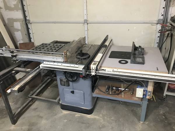 Delta UNISAW Cabinet Saw & Sliding table $1,000 | Tools For Sale ...