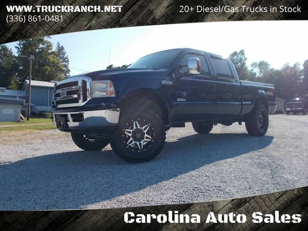 BULLETPROOF 6.0 2006 Ford F250 Lariat Crew Cab 4x4 Diesel TUNED LIFTED ...