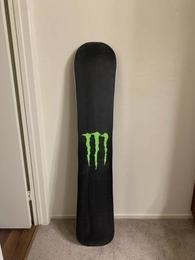 Snowboard NEW Gnu Monster Energy drink promo 156 $350 | Sports Goods ...