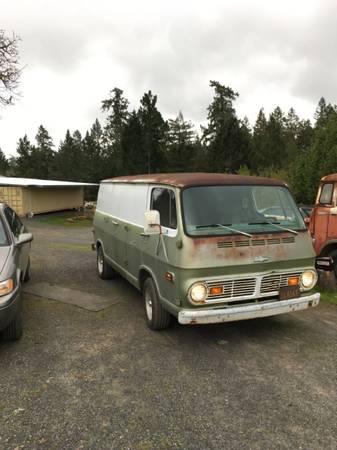 1969 Chevy G10 108 Conversion Panel Van - $10000 (Sebastopol ...