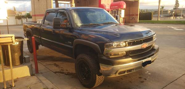 2002 Chevrolet Silverado LB7 Duramax 6.6L Crew Cab 4x4 Long Bed $16,500 ...