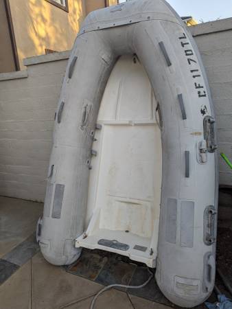 8 Caribe hard bottom inflatable $900 | Boats For Sale | Orange County ...