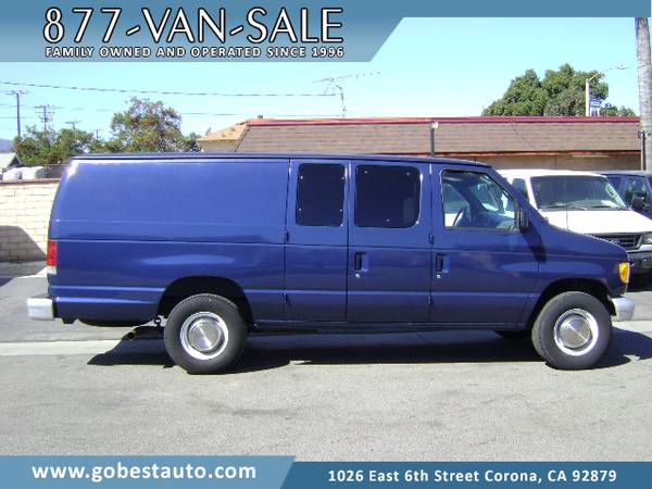 Ford Econoline E350 EXTENDED Cargo Work Van Ex-City Utility Truck ...