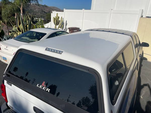 LEER camper shell for 2005 Dodge Dakota club cab, long bed $350 $350 ...