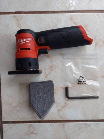 New Milwaukee FUEL Orbital Detail Sander M12 - ToolOnly $110 | Tools ...
