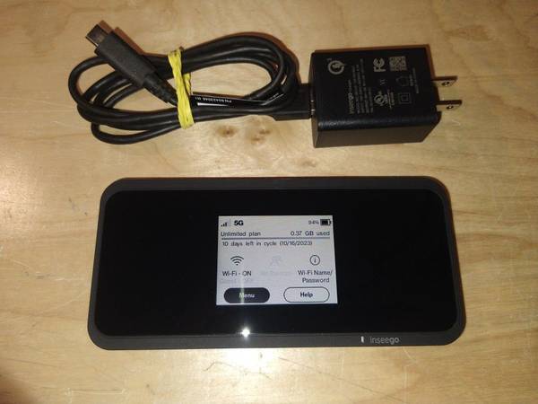 Verizon Mobile Wi-Fi Hot Spot Modem - Inseego MiFi M2100 5G UW $100 ...