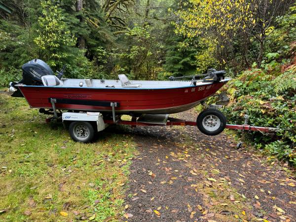 15’ Duroboat w/ 2021 Yamaha F40LEHA $5,000 | Boats For Sale | Oregon ...
