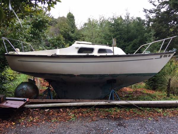 1969 Hurley 18’ sailboat $1,600 | Boats For Sale | Oregon Coast, OR ...